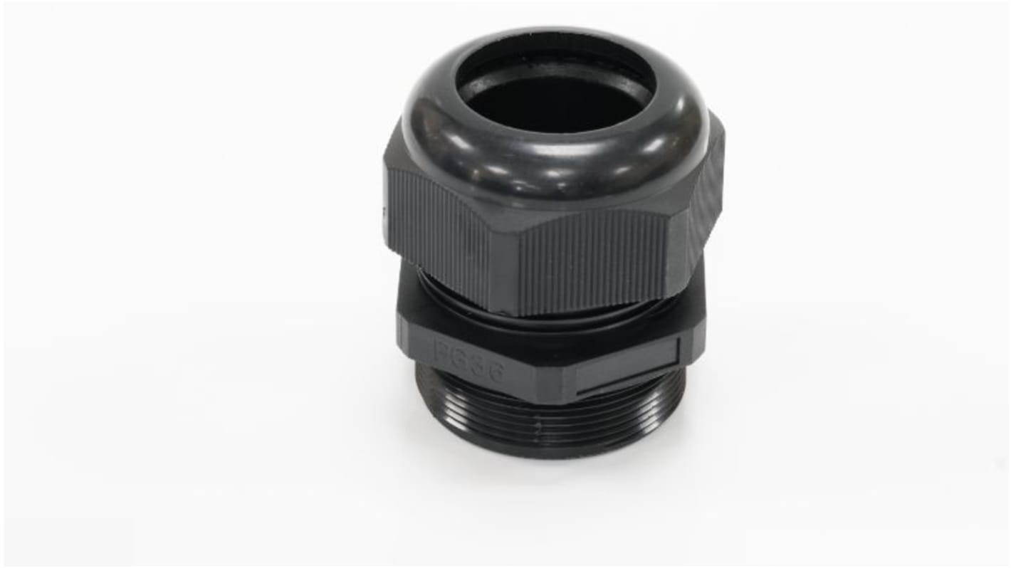 RS PRO Plastic Cable Gland Thread Size PG36, For Use With Heavy Duty ... RS PRO Plastic Cable Gland Thread Size PG36, For Use With Heavy Duty ...