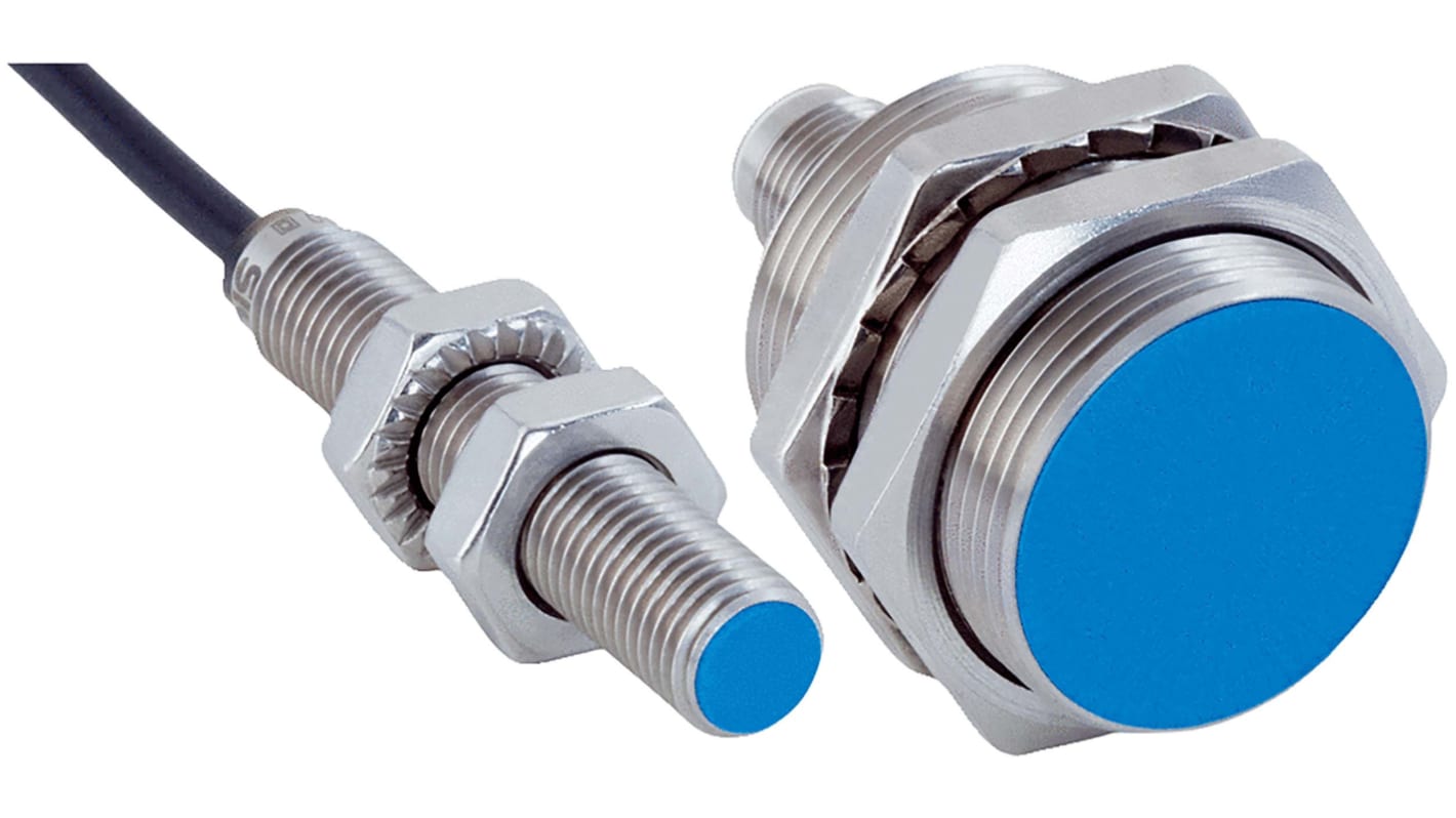 IMB12-08NDSVU2K | Sick Inductive Barrel-Style Proximity Sensor, M12 x 1, 8 mm Detection, NO ...