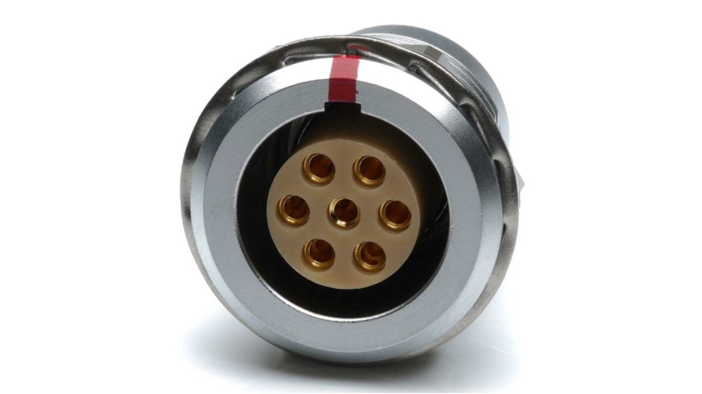 RS PRO Circular Connector, 7 Contacts, Panel Mount, M15 Connector ...