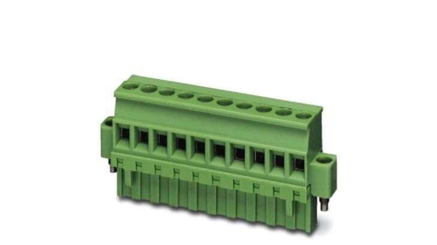 1835478 | Phoenix Contact 5mm Pitch 2 Way Pluggable Terminal Block ...