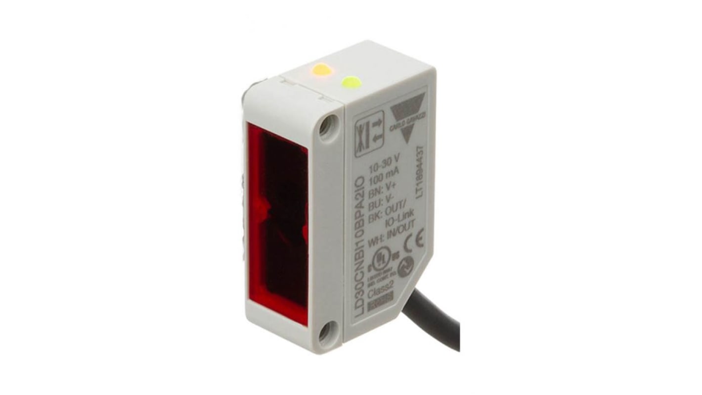 LD30CNBI10BPA2IO | Carlo Gavazzi Diffuse Photoelectric Sensor, Block ...