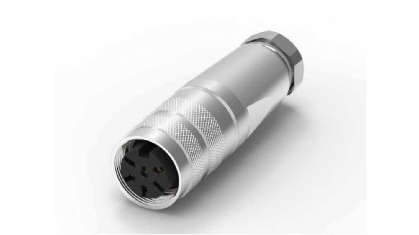 RS PRO 6 Pole M16 Din, 5A, 250 V IP67, Screw Lock, Female, Cable Mount | RS