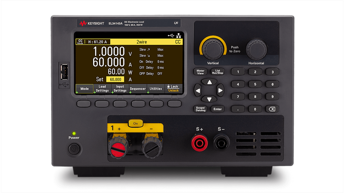 EL34143A | Keysight Technologies EL30000A Series Electronic Load, 350 W ...