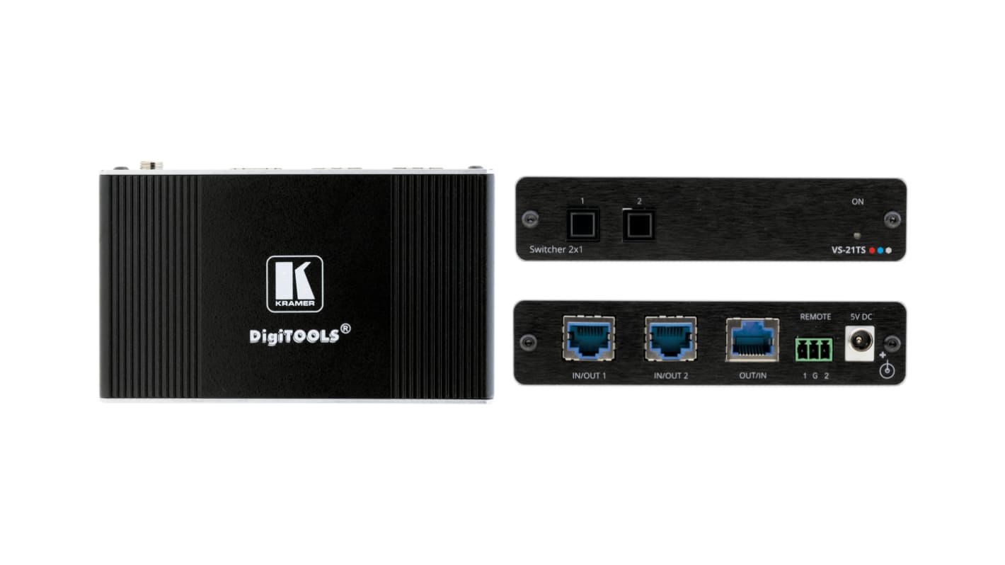 VS-21TS | KRAMER ELECTRONICS over HDBaseT Converter 70m - up to 4K ...