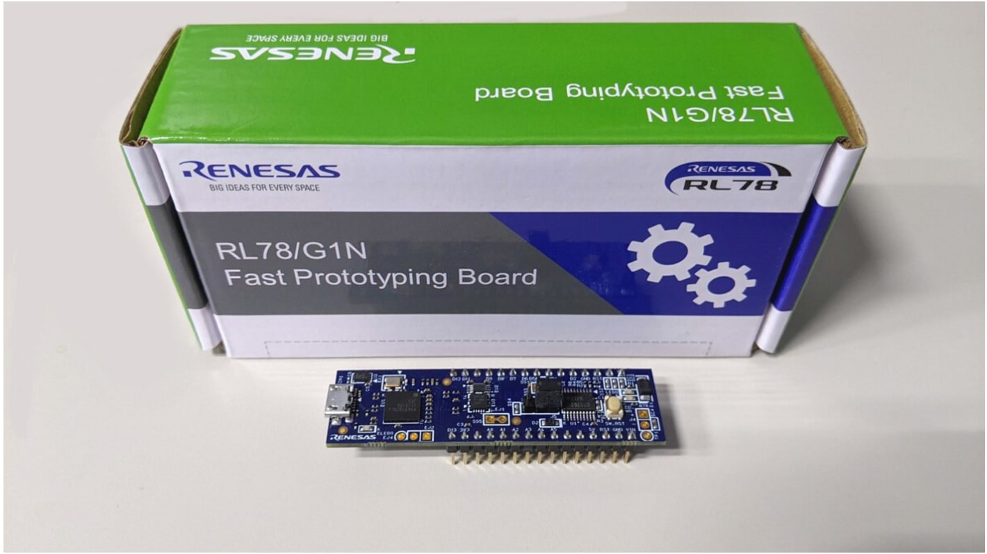 Renesas Electronics RL78/G1N Fast Prototyping Board Prototyping Board ...