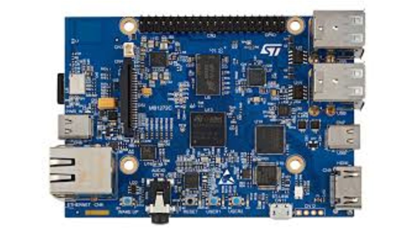 STMicroelectronics Discovery kit with STM32MP157D MPU 32 bit Development Board STM32MP157D-DK1 | RS