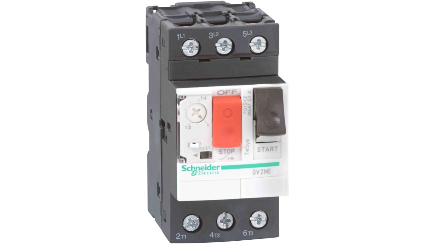 GV2ME146 | Schneider Electric TeSys GV2 Motor Protection Circuit ...