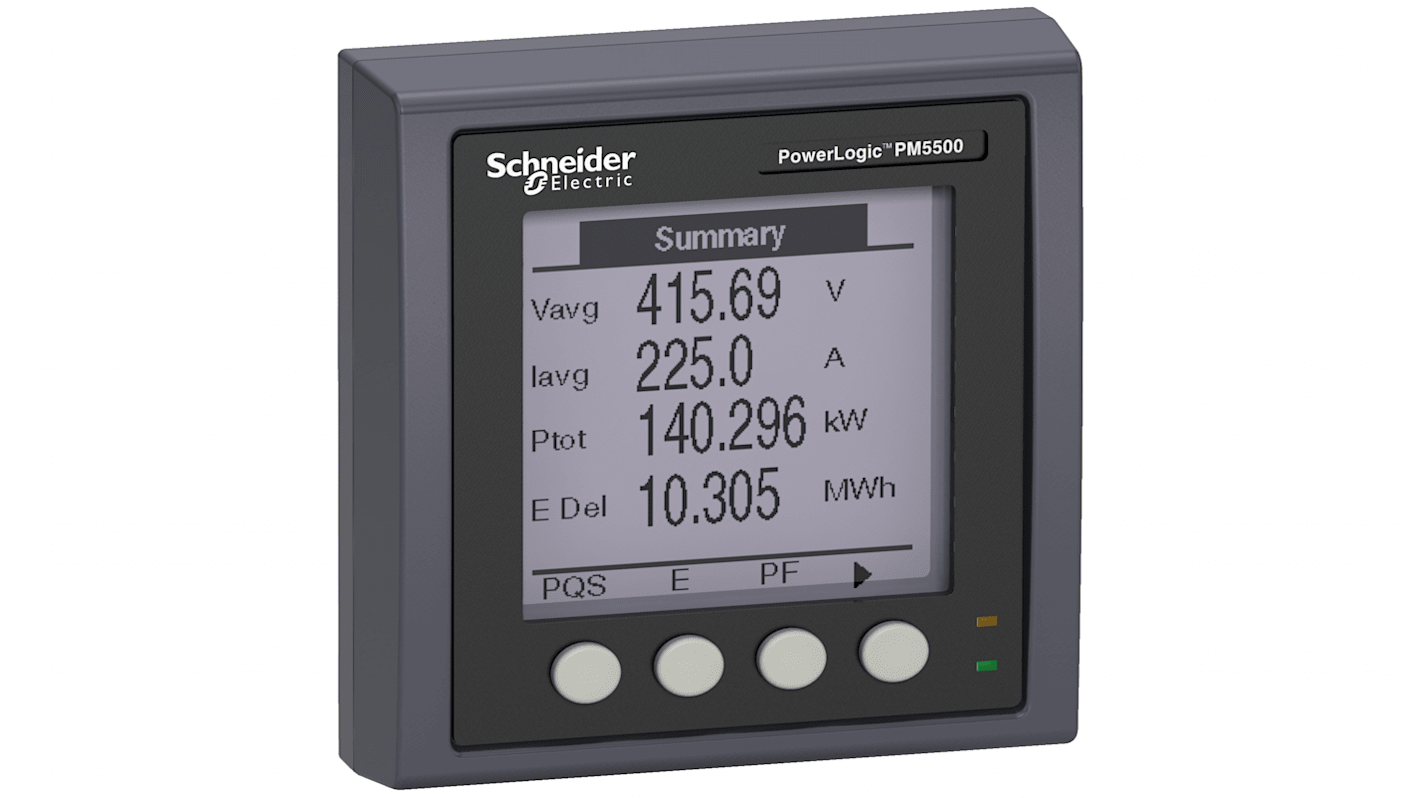 METSEPM5RD | Schneider Electric Backlit LCD Energy Meter | RS