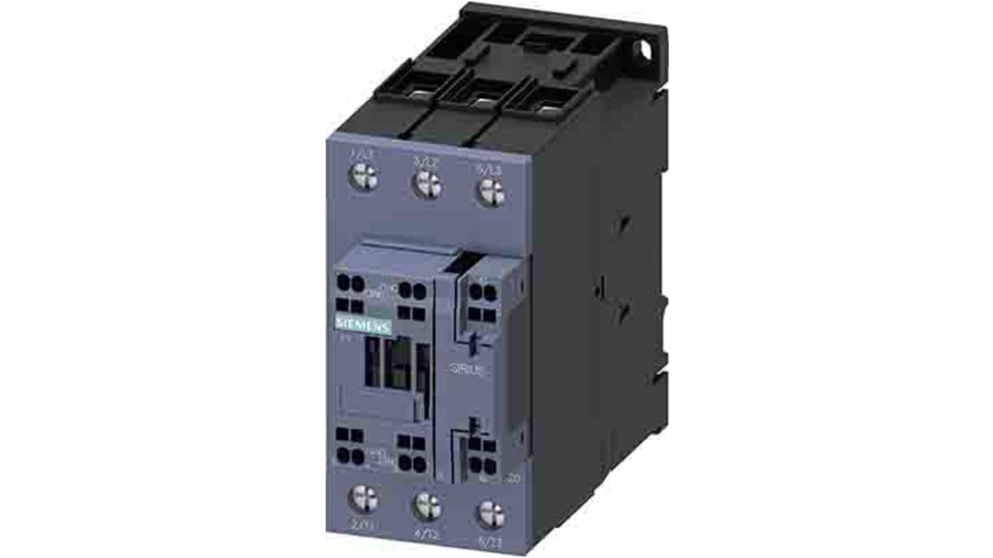 3RT2037-3AL20 | Siemens SIRIUS Contactor, 230 V ac Coil, 3-Pole, 65 A ...