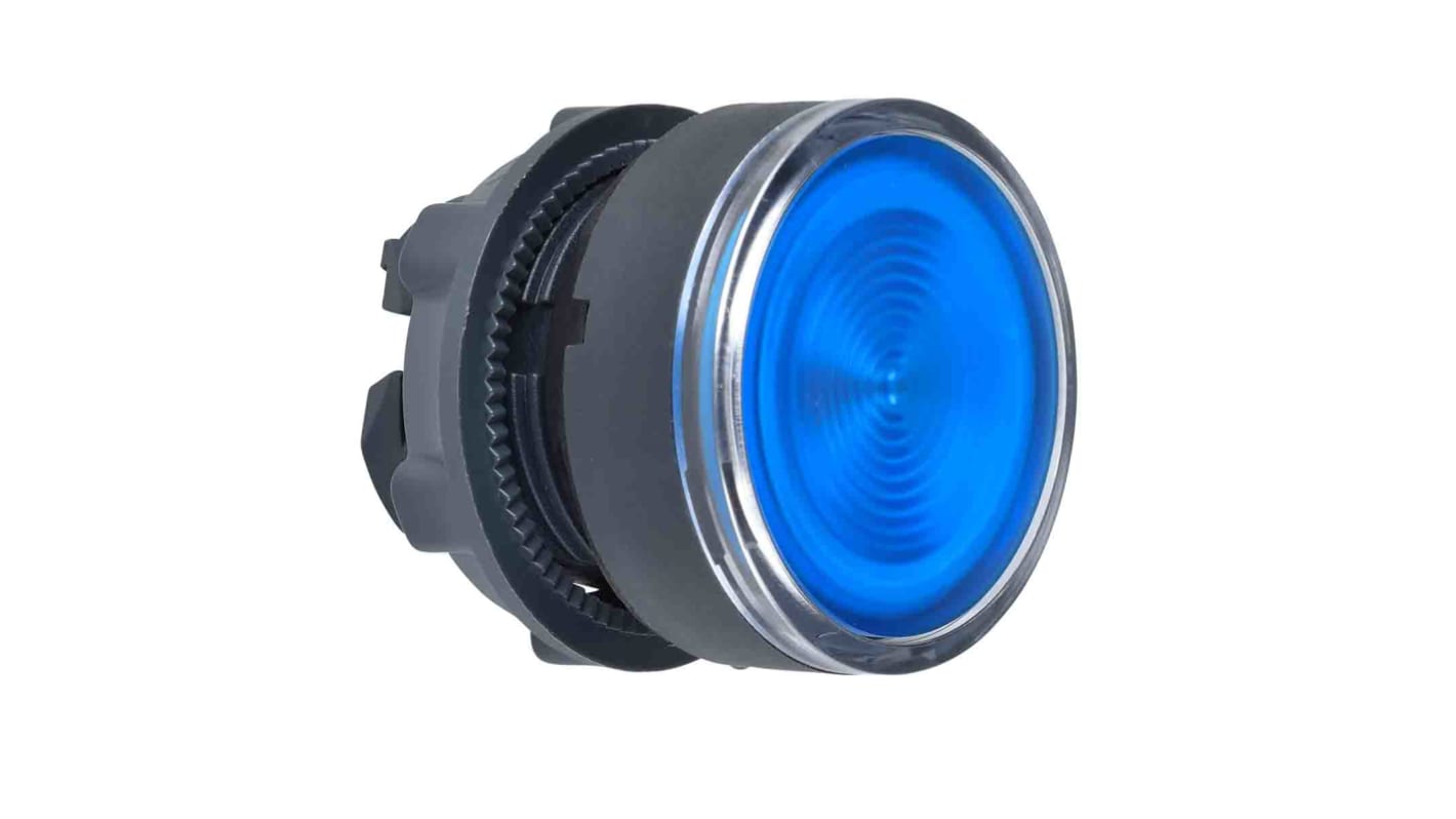 ZB5AW363S | Schneider Electric ZB5 Series Blue Spring Return Push ...