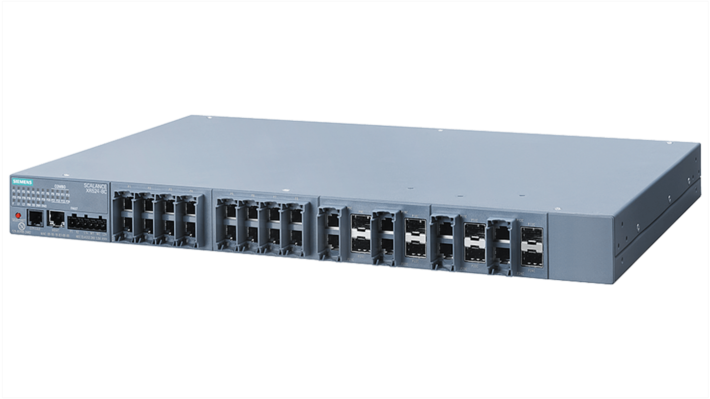 6GK5524-8GR00-4AR2 | Siemens Ethernet Switch, 24 RJ45 Ports, 10/100 ...