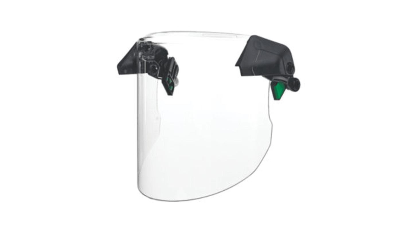 10194818 | MSA Safety Clear Flip Up PC Face Shield with Brow Guard ...