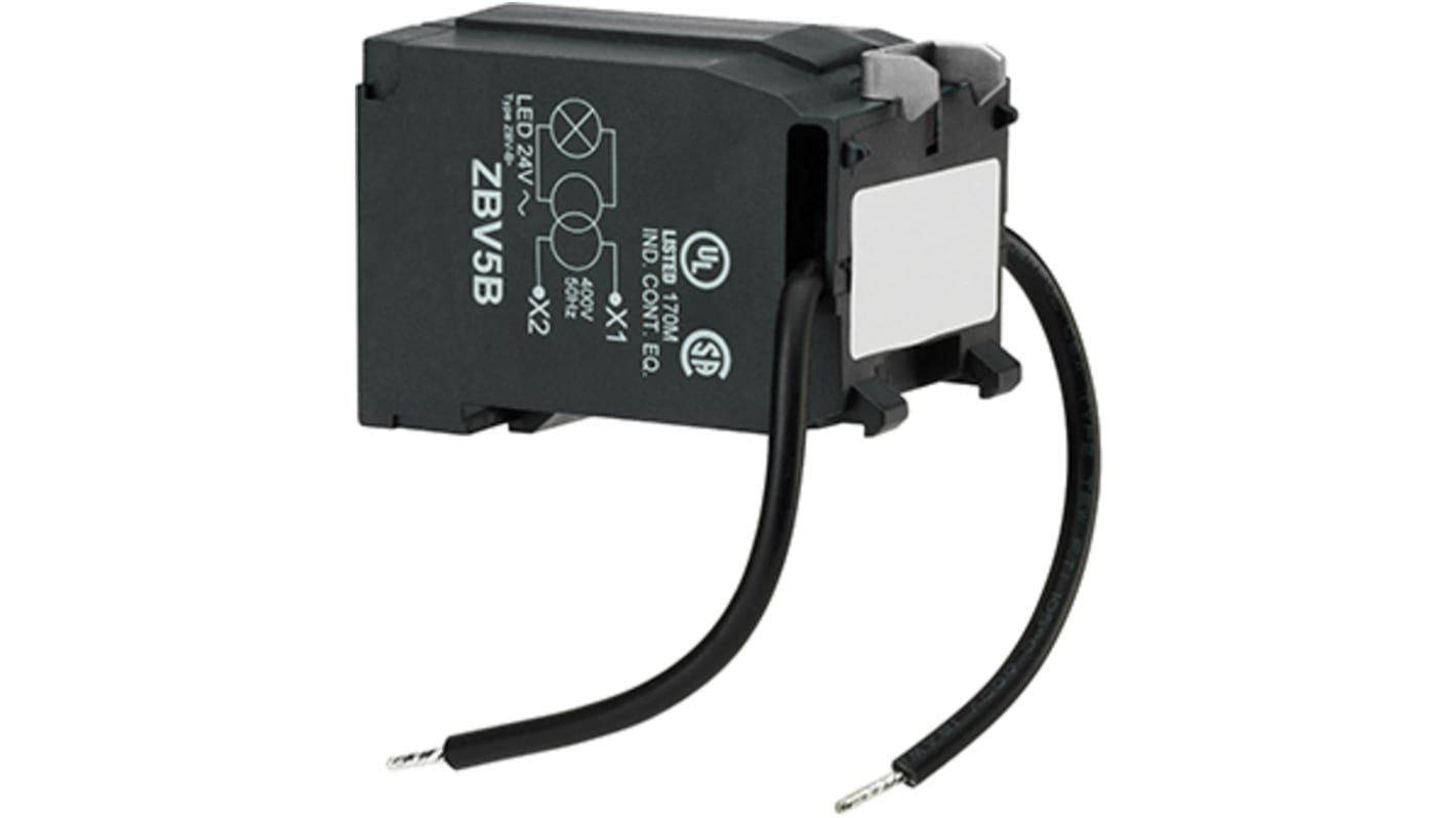 ZBV8B | Schneider Electric ZBV Series for Use with Light Block | RS