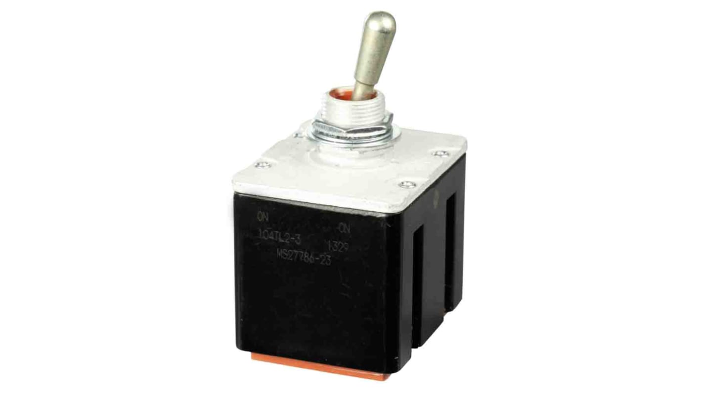 104TL2-3 | Honeywell Toggle Switch, Bushing Mount, On-On, 4PDT, Wire ...
