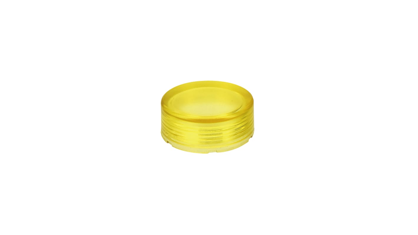 YW9Z-L12Y | Idec Yellow Round Push Button Lens for Use with YW9Z | RS