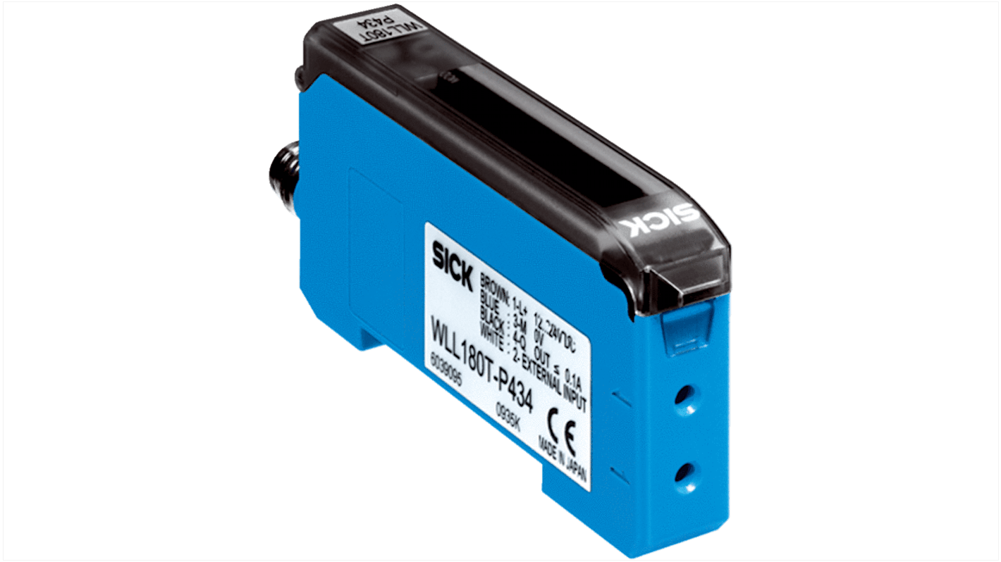 WLL180T-F634 | Capteur pour fibre optique Sick Verre, Plastique, PNP ...