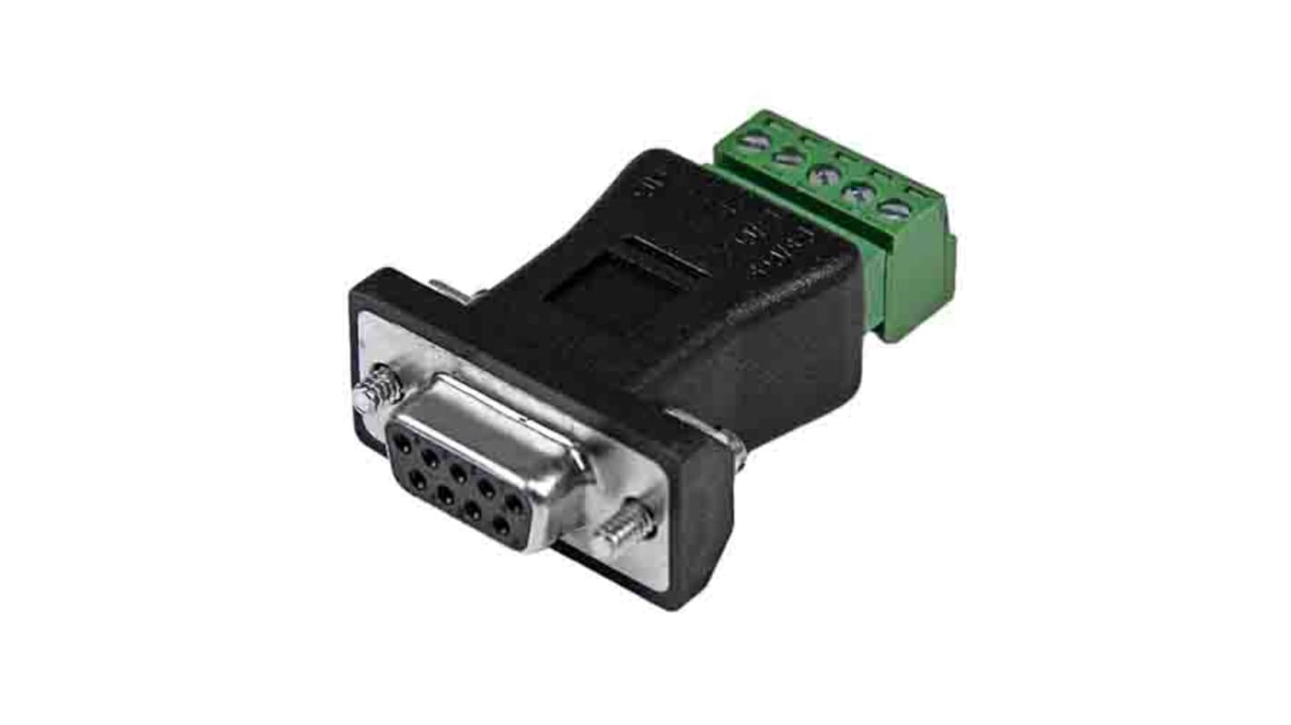 DB92422 | StarTech.com D Sub Adapter Male 9 Way D-Sub to Terminal Block ...