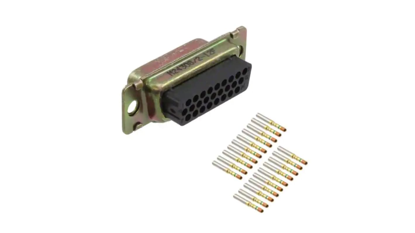 M24308/2-12F | Amphenol India M24308 26 Way Panel Mount D-sub Connector ...