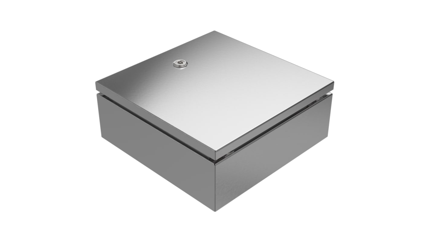 RS PRO 304 Stainless Steel Wall Box, IP66, IP69, 300 mm x 300 mm | RS