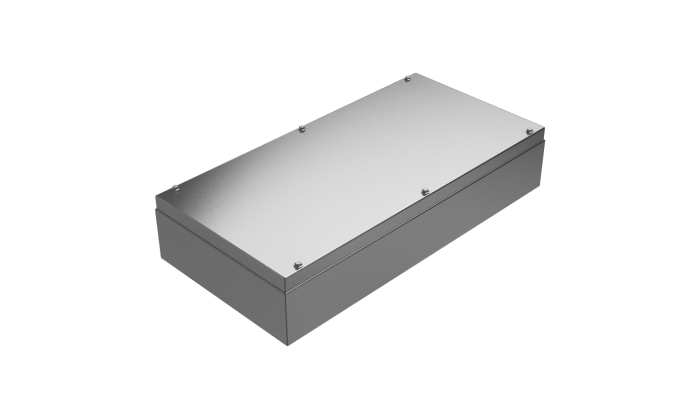 RS PRO Steel 304 Stainless Steel General Purpose Enclosure, IP66, IP69 | RS