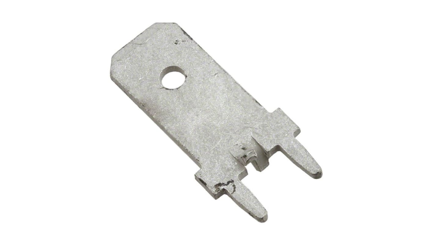 197054003 | Molex 19705 Uninsulated Male Spade Connector, PCB Tab, 6.35 ...