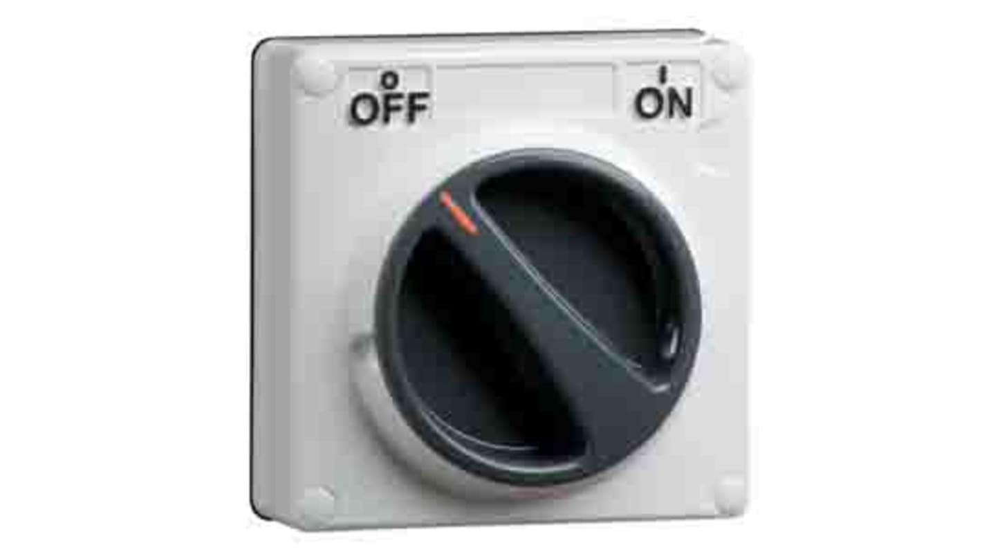 56SW220LE-GY | Clipsal Electrical 2P Pole Surface Mount Isolator Switch ...