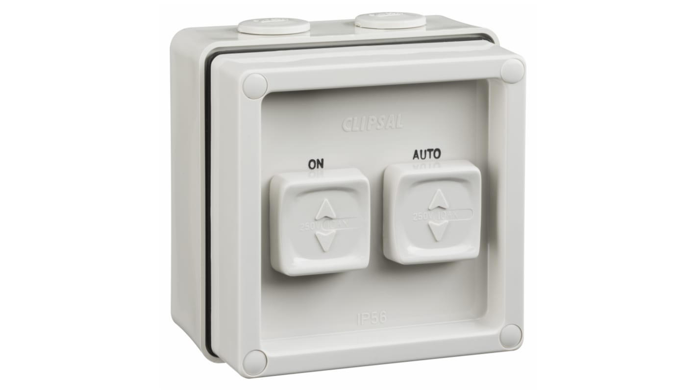 56SSW2AM-GY | Clipsal Electrical 1P Pole Surface Mount Isolator Switch ...