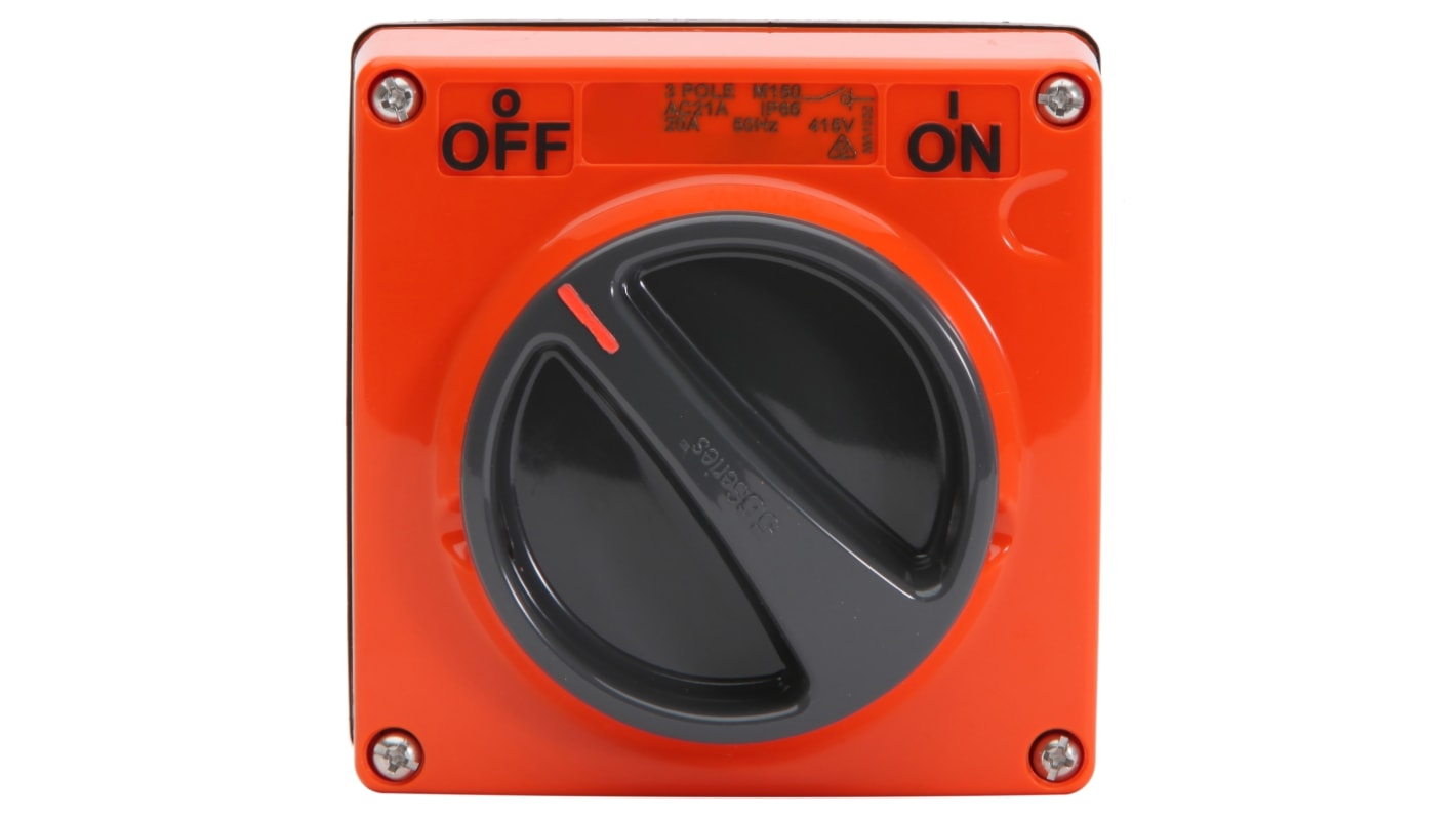 56SW320LE-RO | Clipsal Electrical 3P Pole Surface Mount Isolator Switch ...