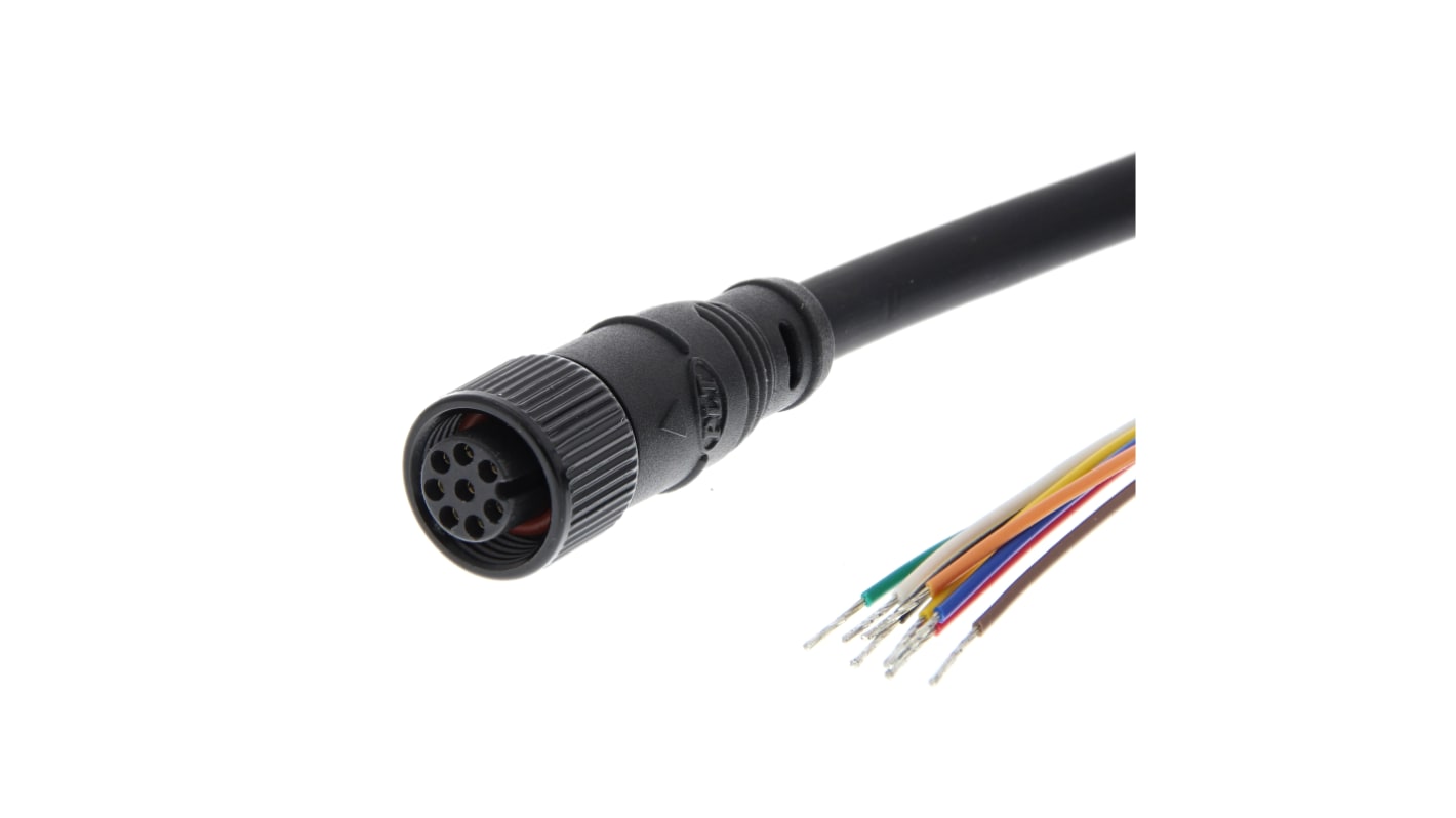 D40ML-CBL-M12-10M | Omron Sensor Actuator Cable | RS