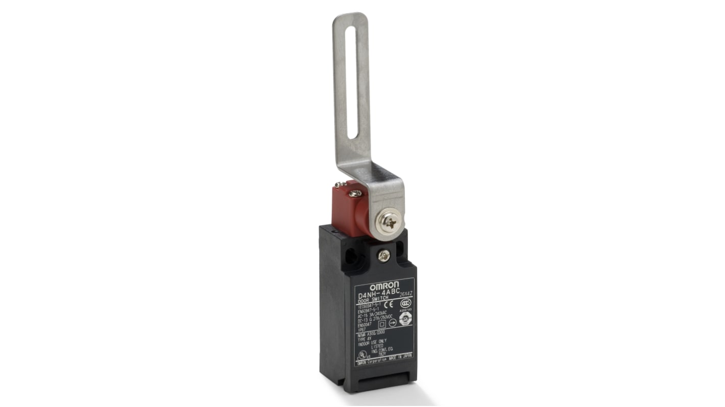 D4NH-4BBC | Omron D4NH Safety Interlock Switch, 2NC, Hinge Operated ...