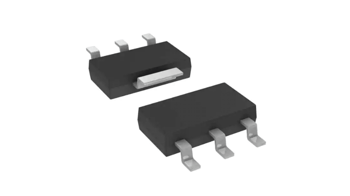 onsemi LM1117MPX-50NOPB, 1, Voltage Regulator 800mA, 5 V 3-Pin, SOT-223 ...
