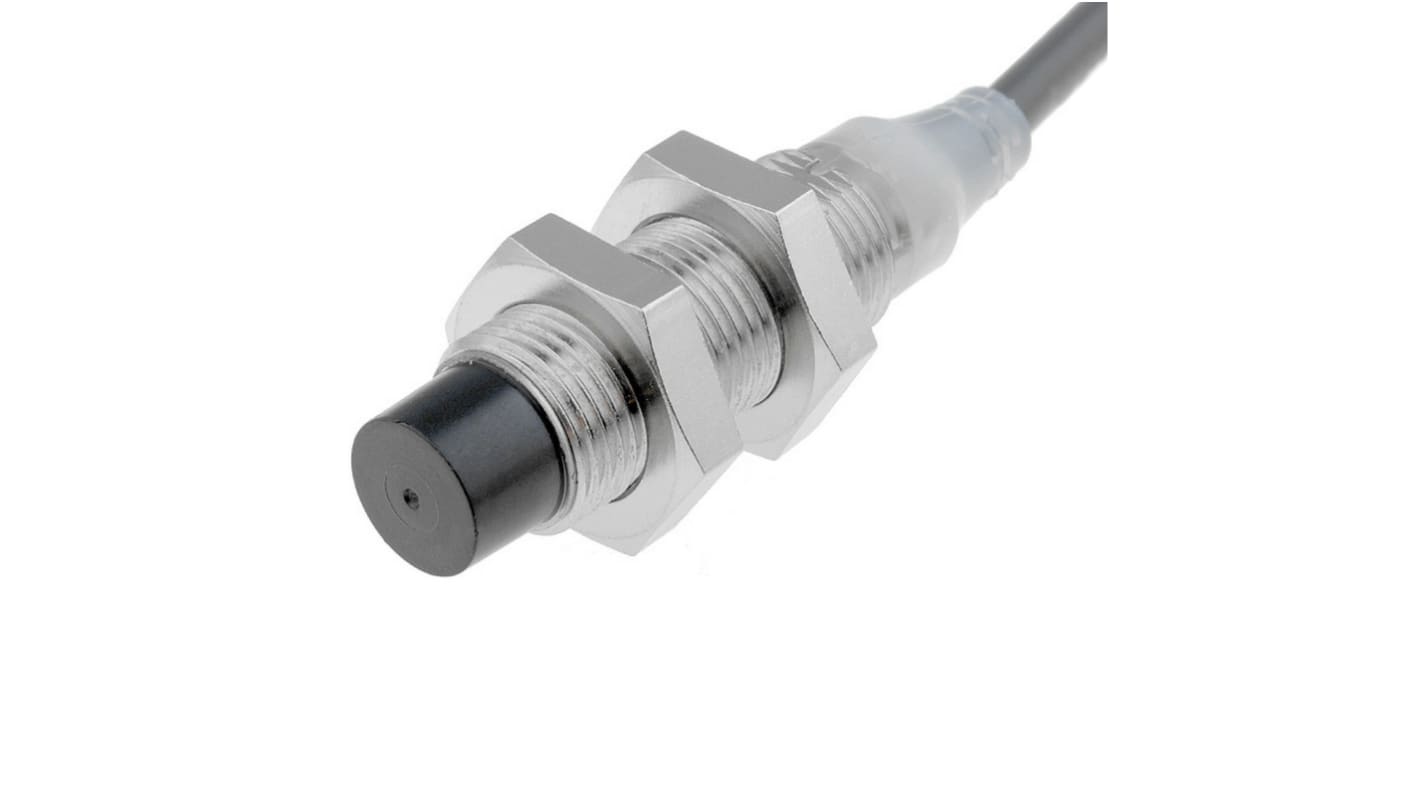 E2A-S08KN04-WP-D1 2M | Omron Inductive Barrel-Style Proximity Sensor, M8 x 1, 4 mm Detection, NO ...