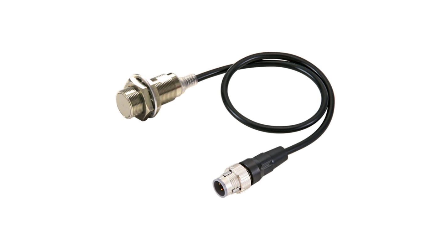 E2E-X8B1T18-M1TJ 0.3M | Omron Inductive Barrel-Style Proximity Sensor, M18 x 1, 8 mm Detection ...