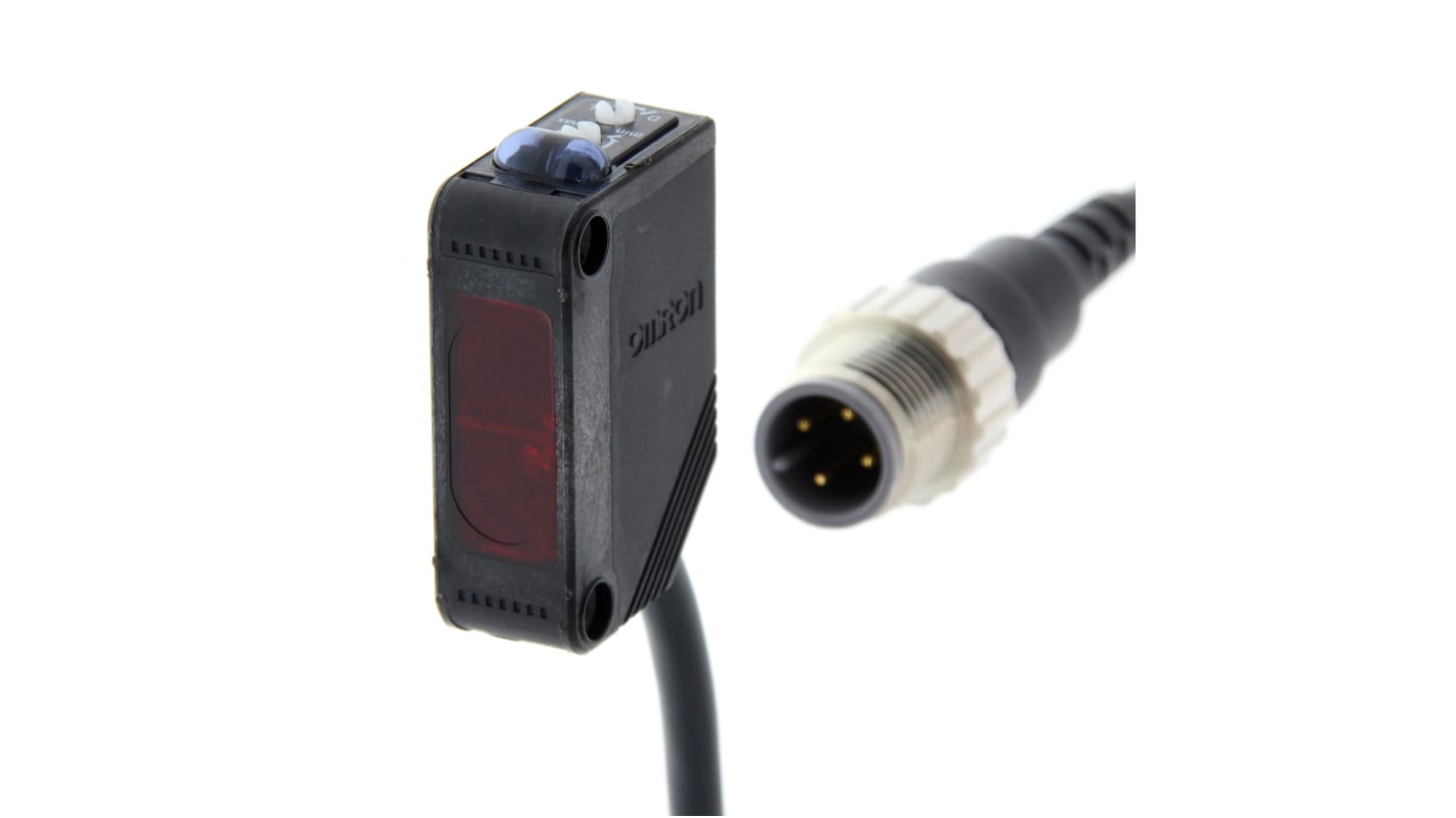 E3Z-T81-D-M1J-1 0.3M | Omron Through Beam Photoelectric Sensor, 15 m Detection Range | RS