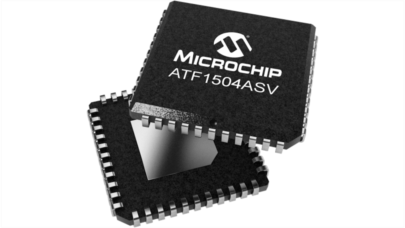 Microchip ATF1504ASV-15AU44, CPLD EEPROM 64 Cells, 64 I/O, 15ns, ISP ...