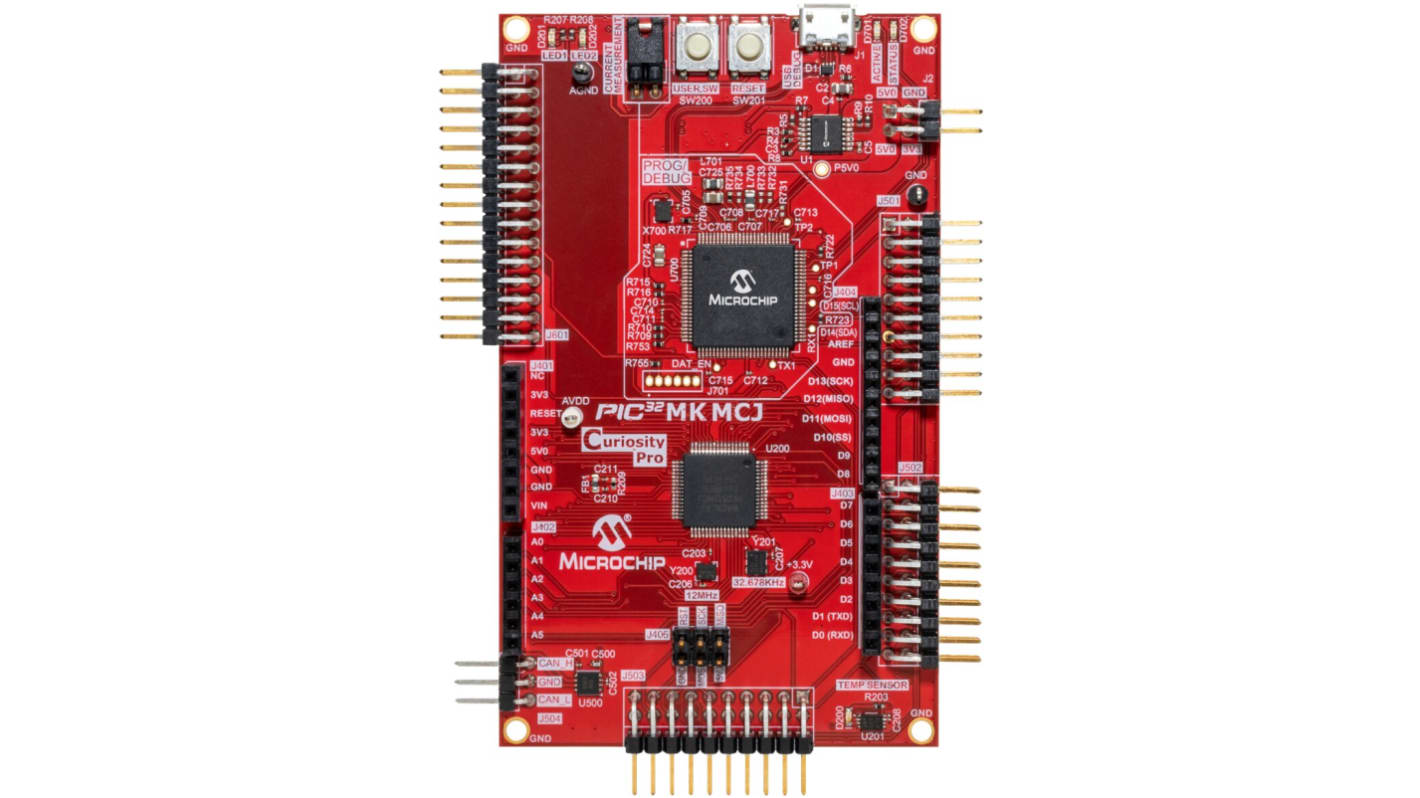 Microchip PIC32MK MCJ Curiosity Pro Development Board Microcontroller Development Board DT100113 ...