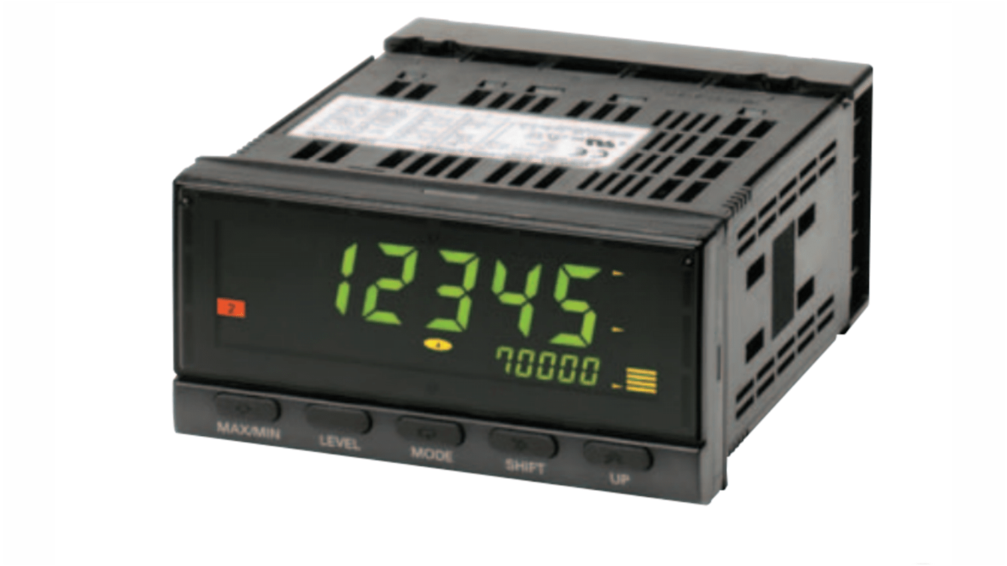 K3HB-CPB 24VAC/VDC | Omron Digital Panel Multi-Function Meter, 5 Digit ...