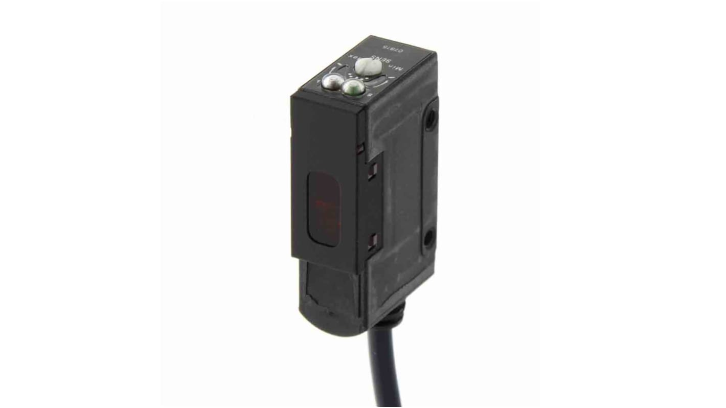 E3S-AR81 | Omron Retroreflective Photoelectric Sensor, Block Sensor, 2 m Detection Range | RS
