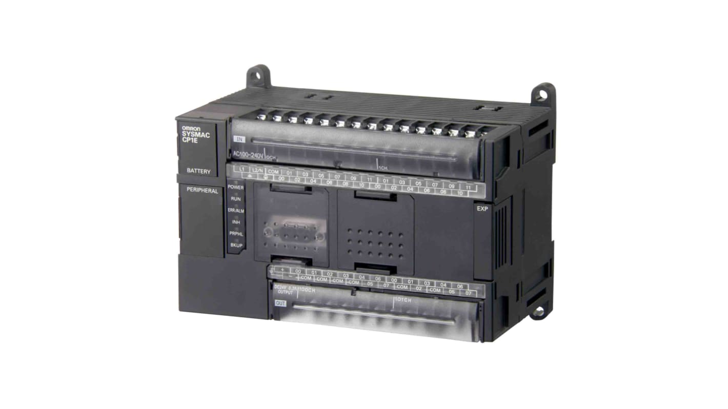 CP1E-N40DT-D | Omron CP1E Series PLC CPU for Use with CP Series, 24 ...
