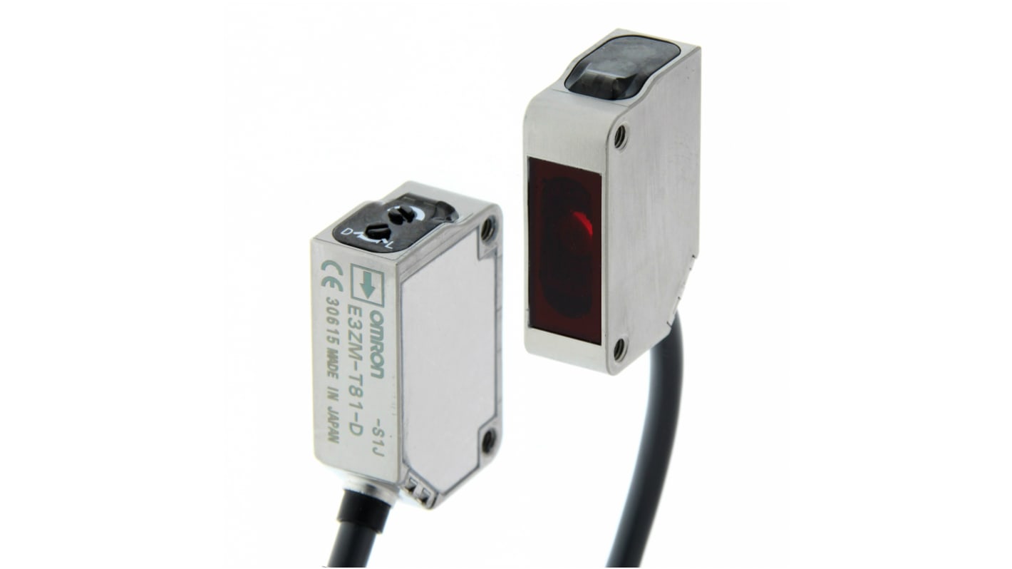 E3ZM-T81 5M | Omron Through Beam Photoelectric Sensor, Block Sensor, 15 ...
