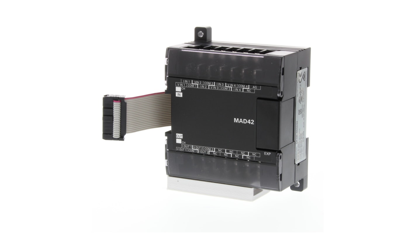 CP1W-MAD42 | Omron PLC Expansion Module for Use with CP2E Series | RS