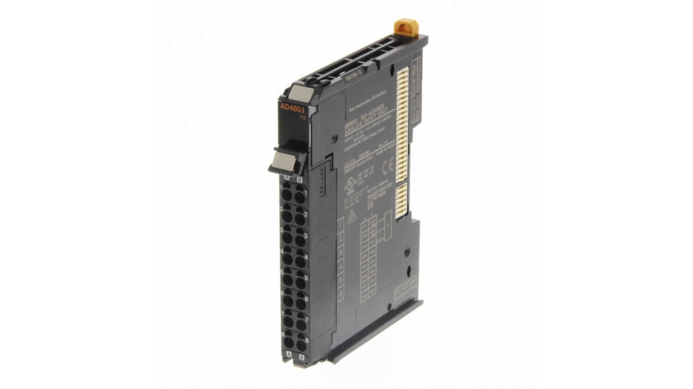 Omron I/Oユニット NX-AD4603 アナログI/Oモジュール NX I/O ユニット用 | RS