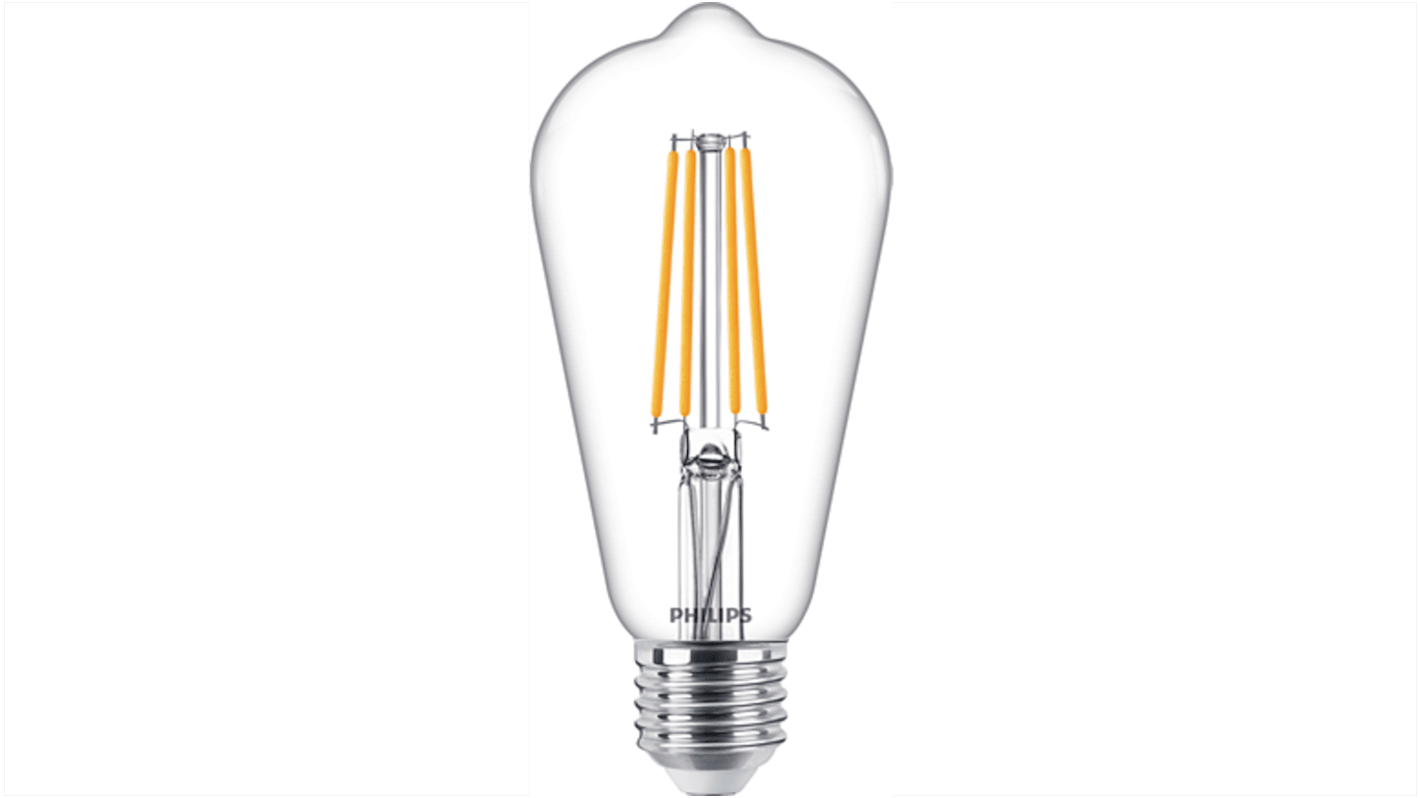 929002390802 | Philips E27 GLS LED Bulb 7.2 W(60W), Warm White, Bulb ...