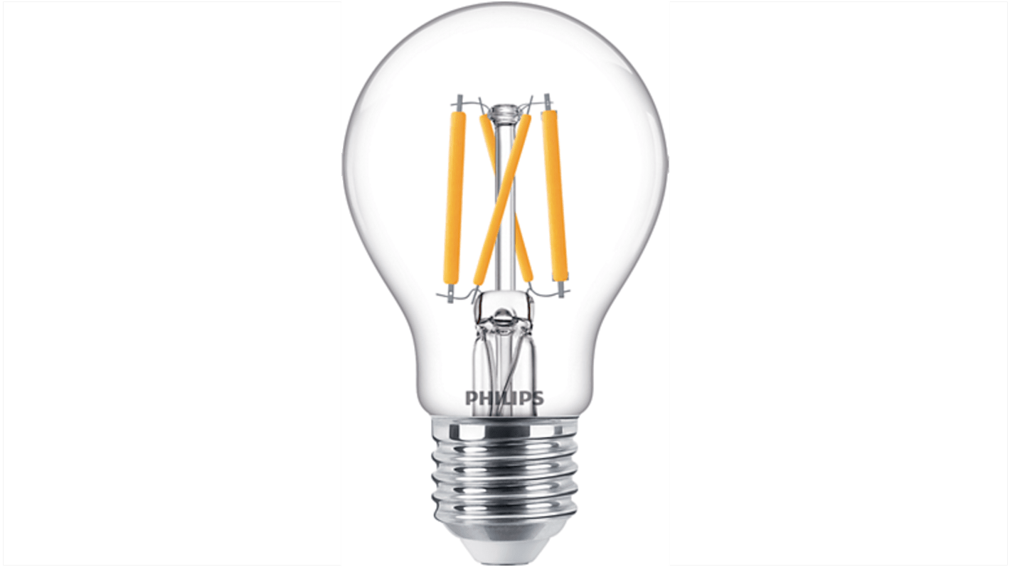 929002391602 | Philips E27 GLS LED Bulb 5 W(40W), 2200 K, 2700 K, Warm ...