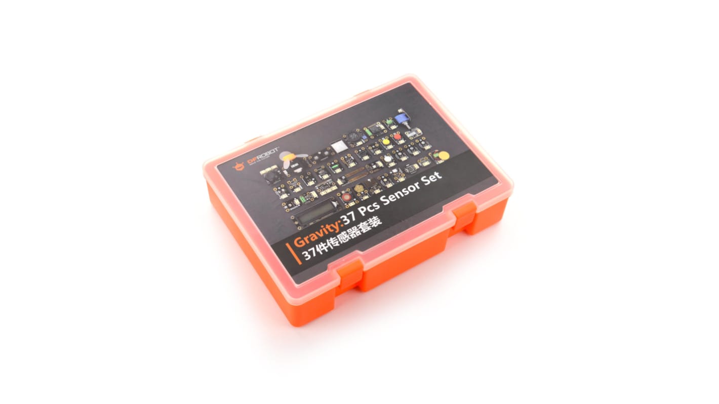 KIT0150 | DFRobot Gravity: 37 Pcs Sensor Set for Arduino, Arduino Compatible Kit | RS
