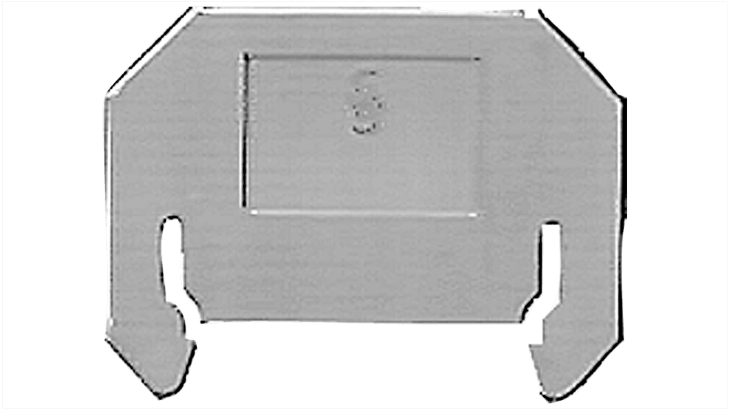 8WA1823 | Siemens 8WA Series End Cover for Use with DIN Rail Terminal ...