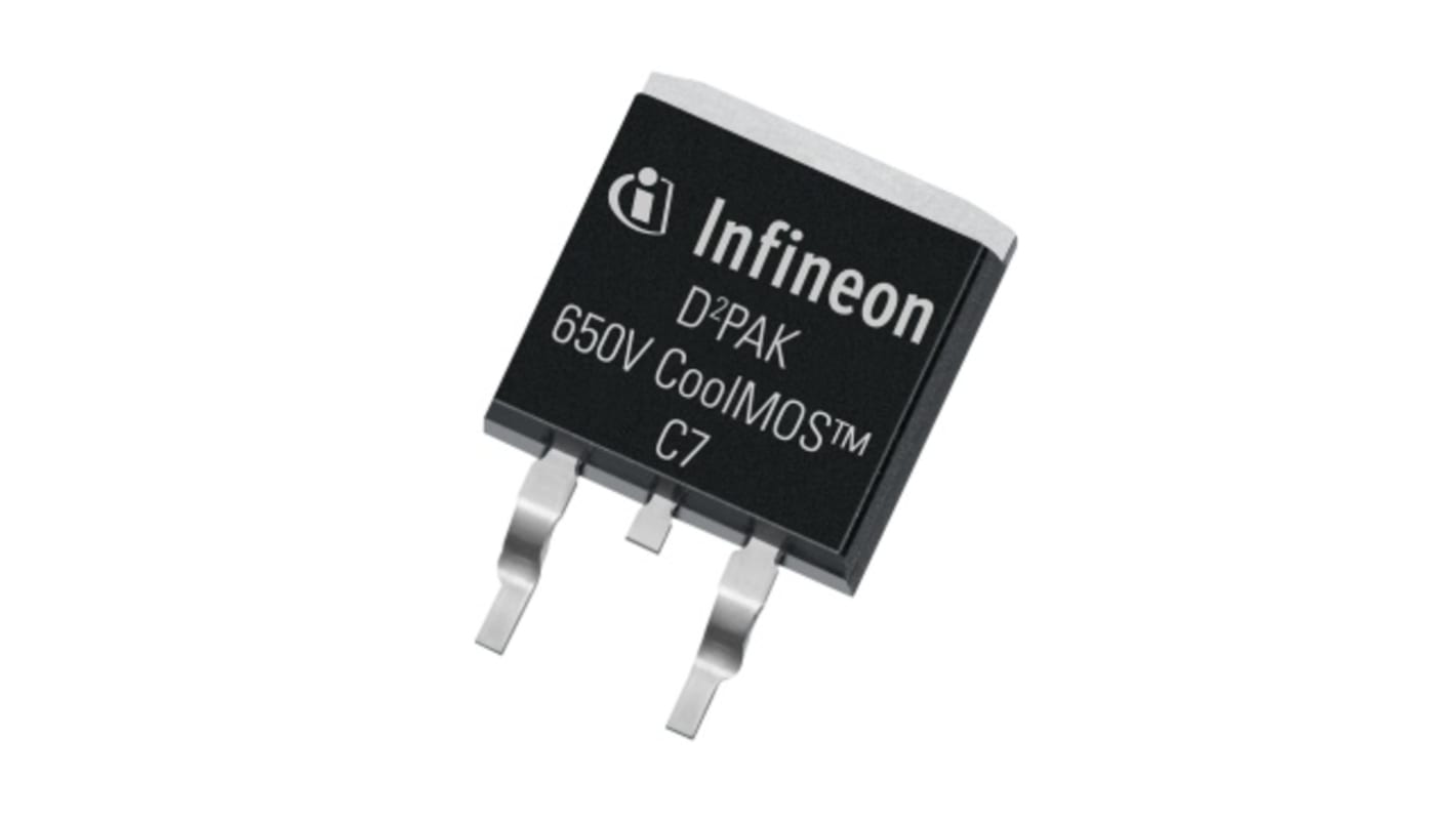 N-Channel MOSFET, 24 A, 650 V, 3-Pin D2PAK Infineon IPB65R095C7ATMA2 | RS