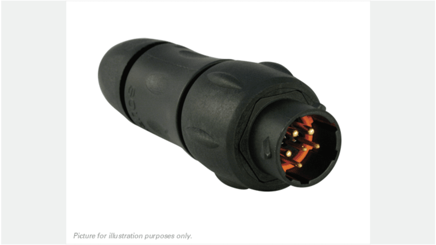 UTS1JC103W3P | Souriau Sunbank by Eaton Circular Connector, 6 Contacts ...