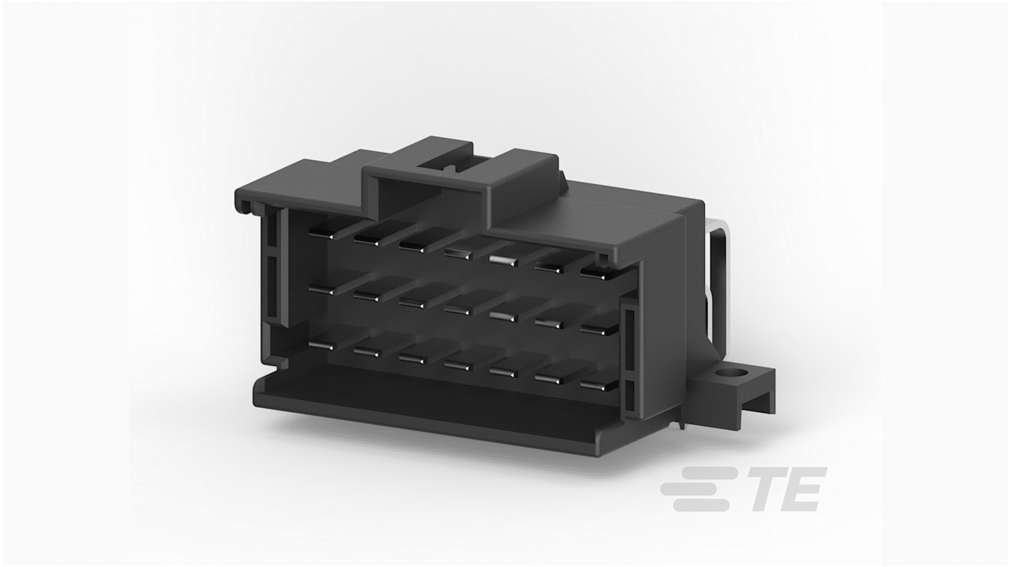 966140-6 | TE Connectivity, AMP MCP Automotive Connector 21 Way, Solder ...