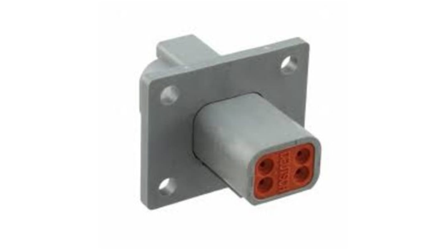 DT04-4P-L012 | TE Connectivity, DEUTSCH DT Male 4 Way | RS